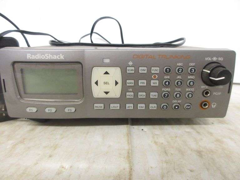 Radio Shack Digital Trunking Scanner - Albrecht Auction Service