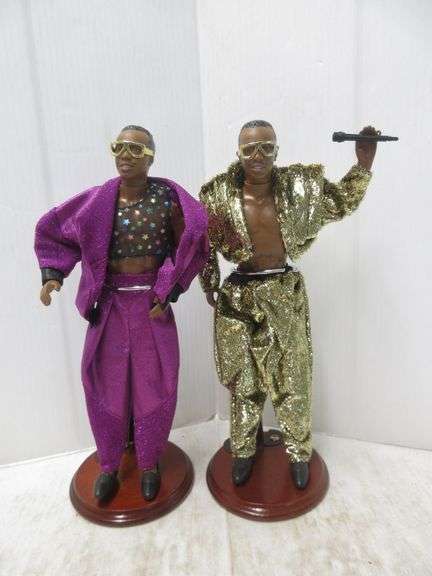 (2) 1990's MC Hammer dolls, both have the original gold shades and ...