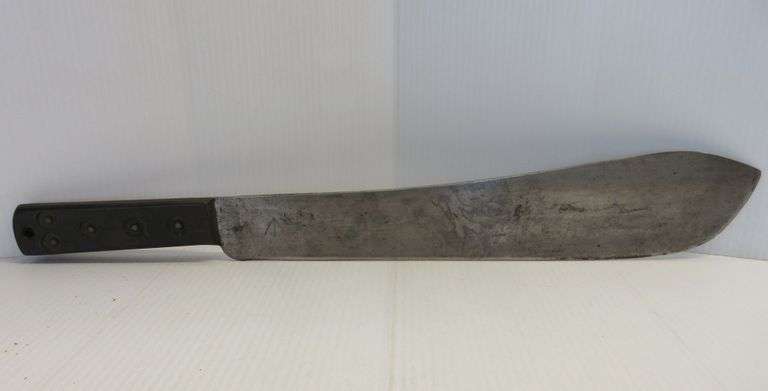 Martindale British machete with a leather sheath, made in England in ...