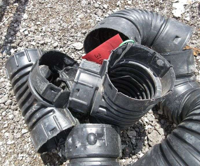 (6) Hancor drain tile fittings, 4 1/2"Dia, in new condition - Albrecht ...