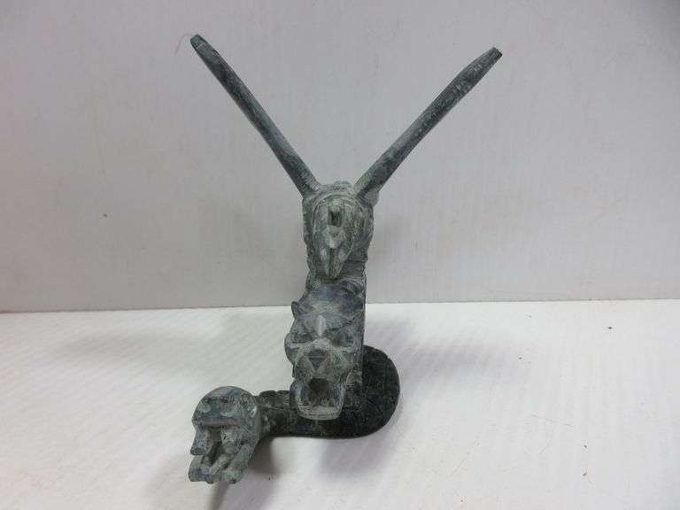 Peruvian Inca three stages of life stone statue, condor, puma and snake ...