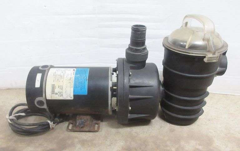 Magnetek pool/hot tub motor, 1 HP, 115V, 3450 RPM, plastic pot on ...