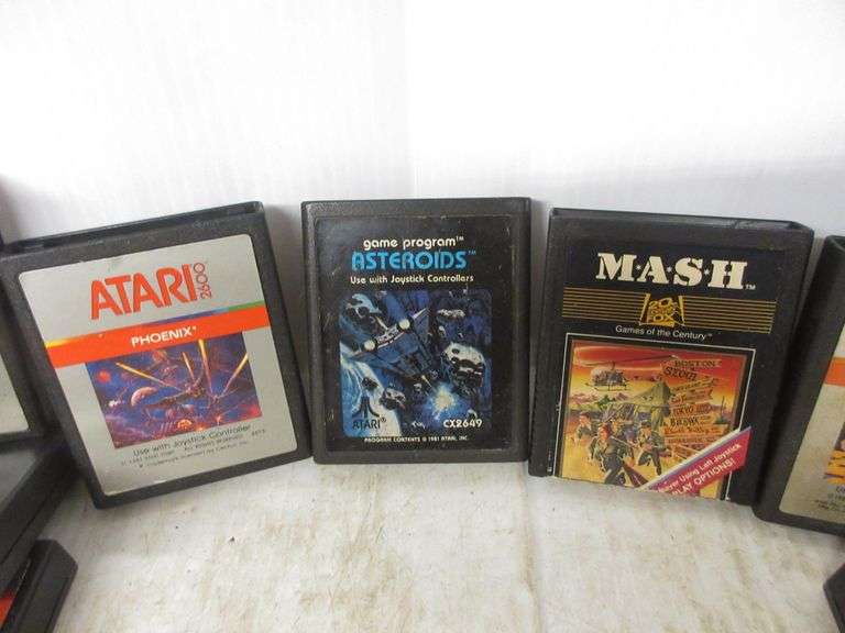 Atari games for the original Atari System - Albrecht Auction Service