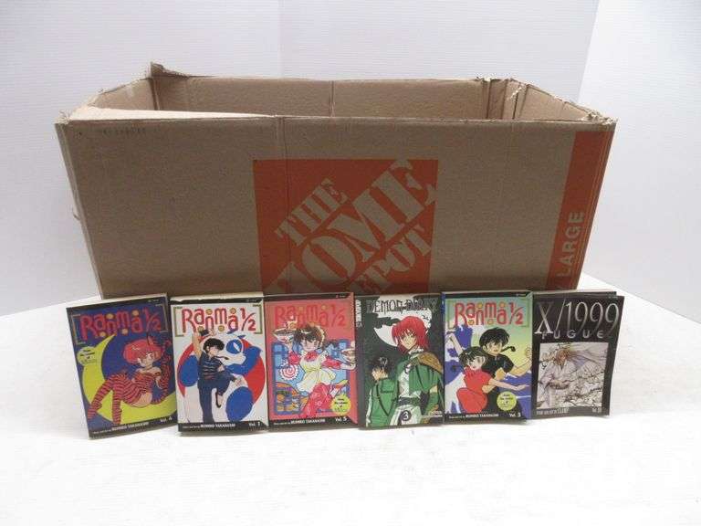 Assorted Japanese Anime books - Albrecht Auction Service