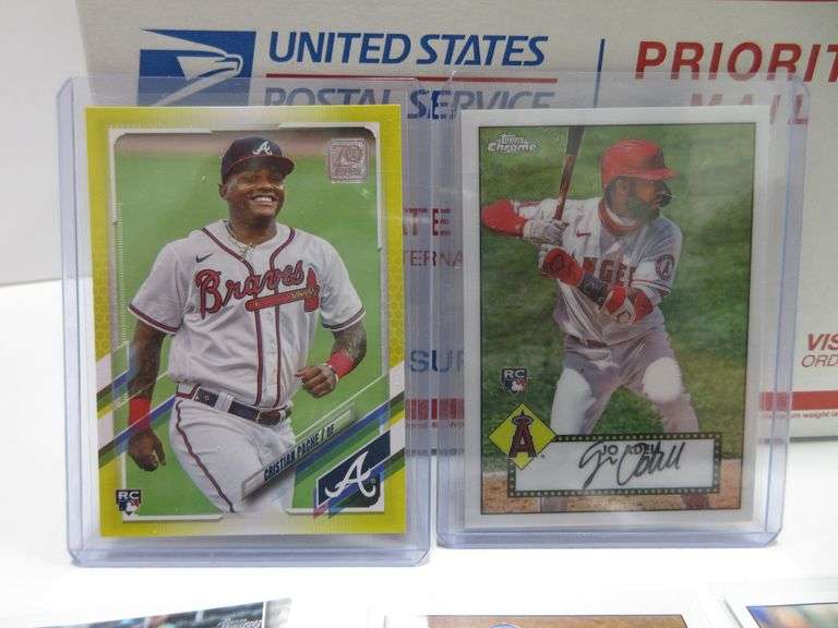 Over (400) 2020-2021 Topps Baseball Rookie Cards, includes: Bohm ...