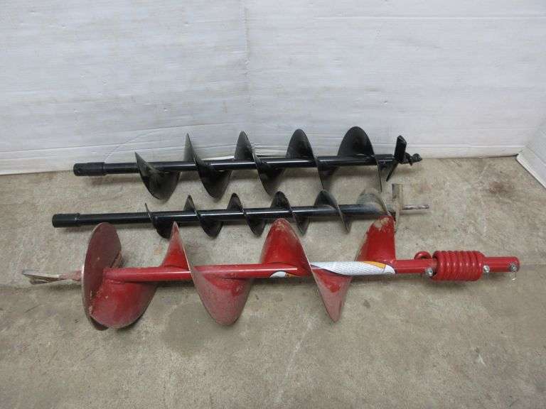 Predator ground auger, 4"-6" and 8" augers, included gas can, oil and ...