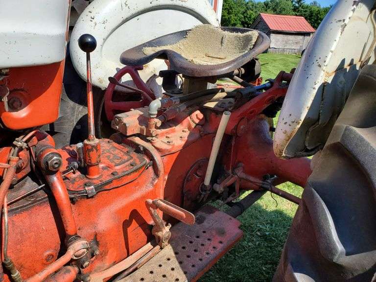 Ford 801 Powermaster W.F. Gas Tractor, 11L-15 Fronts, 14.9-28 Rears, 3 ...