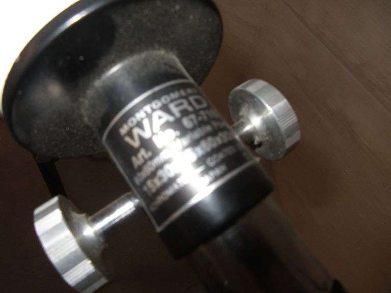 Montgomery ward telescope, 90x60mm variable powers, 15 x 30 x 40 x 60 x ...