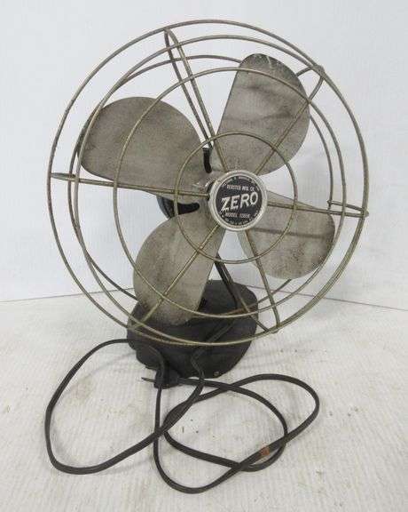 Older Zero Fan, Model No. 1265R, cage- 12"Dia, in good condition ...