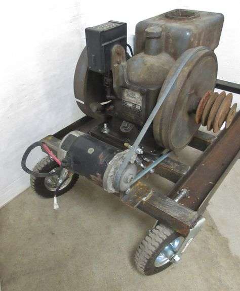1930 Cushman bean special 2 HP stationary engine, electric start on ...
