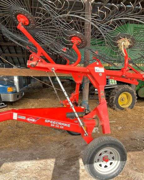 Kuhn 10-Wheel Rake, Second Owner, Always Housed, Good Condition ...