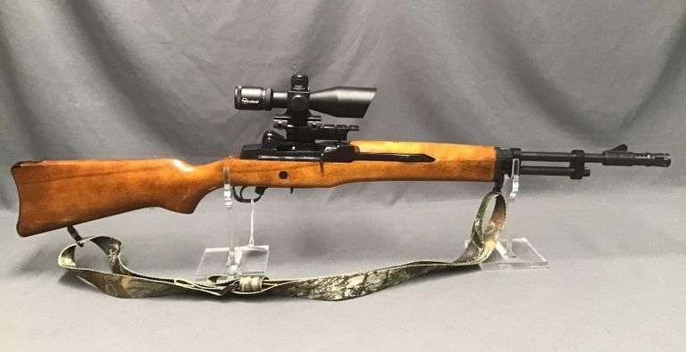 Ruger Mini-14 .223 Rifle, with Firefield 2.5-10x Scope, Attached Laser ...