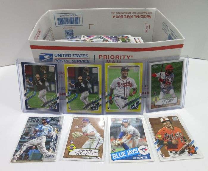 Over (400) 2020-2021 Topps Baseball Rookie Cards, includes: Bohm ...