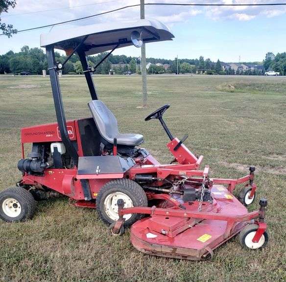 Toro Groundsmaster 328D 4x4 Diesel, (Approx. 1300 Hours), Includes Snow ...