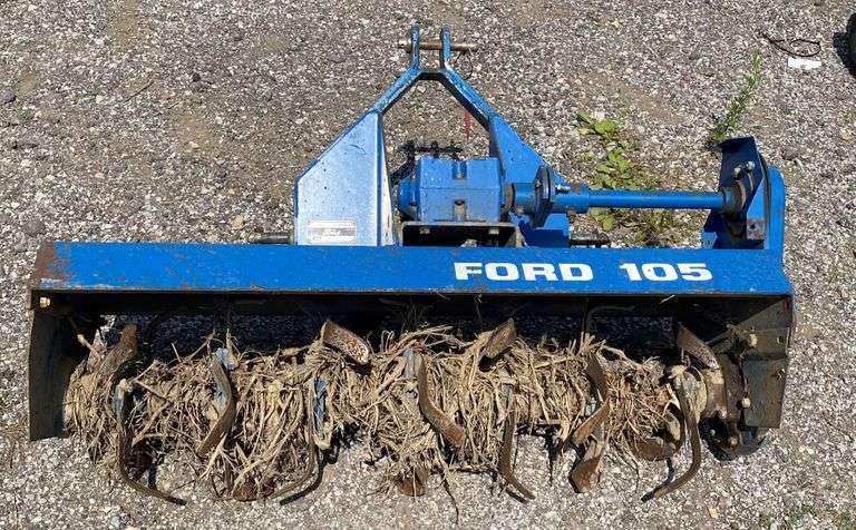 Ford three-point rototiller, 42"W, works as it should, good - Albrecht ...