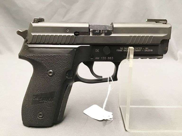 Sig Sauer P229 .40 Cal., Includes a 9mm Stainless Steel Threaded Barrel ...