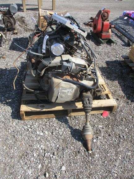 3800 Supercharged engine and transmission from a mid 90's Buick, has ...