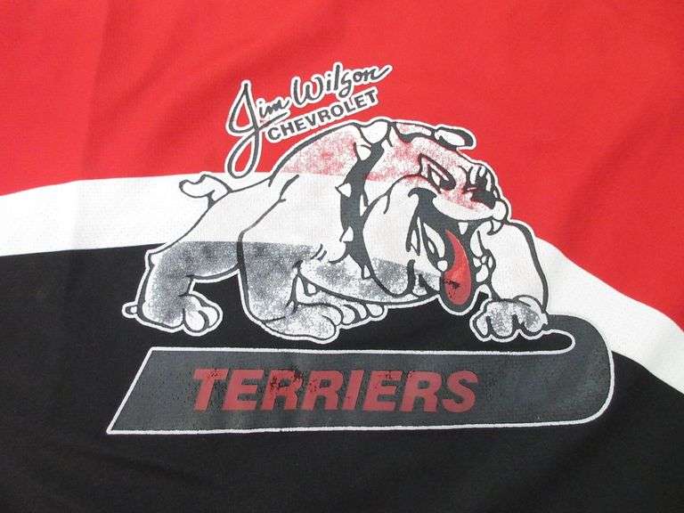 Orillia Terriers of Ontario Canada hockey jersey, junior C league team ...