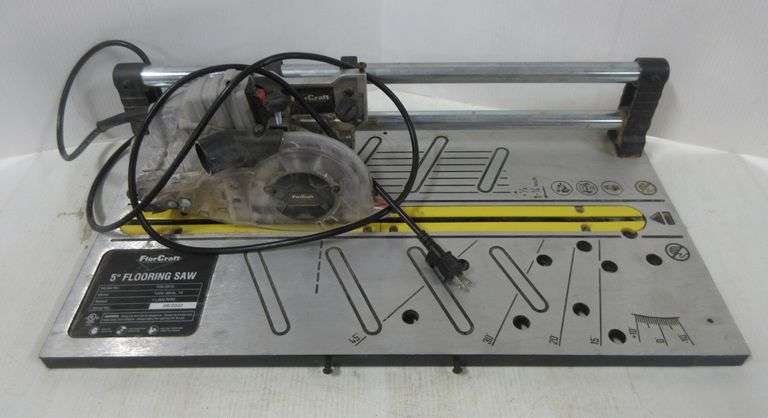 Florcraft 5" flooring saw - Albrecht Auction Service
