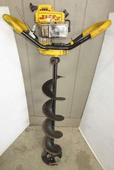 Legend Lightning Jiffy, auger, Model 77, ran good until gas line came ...