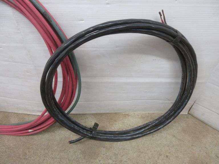 (3) Rolls of Copper Wire, includes: Pink roll marked E51583 AWG UL ...