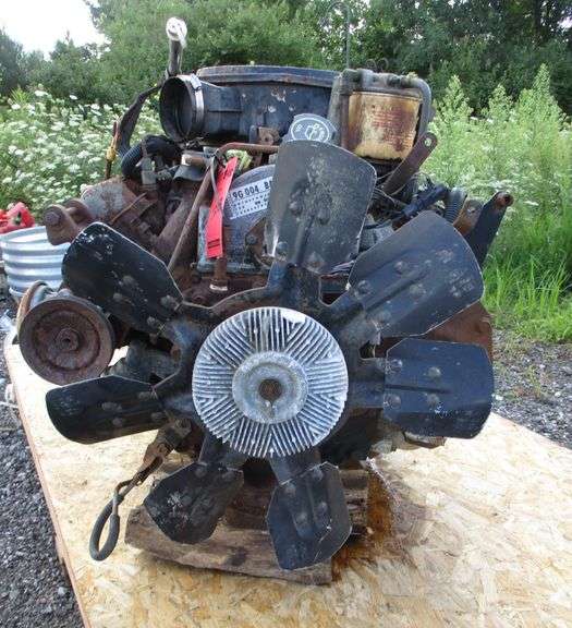 1991 Ford 7.3 diesel engine, 10/E40D transmission, worked when taken ...