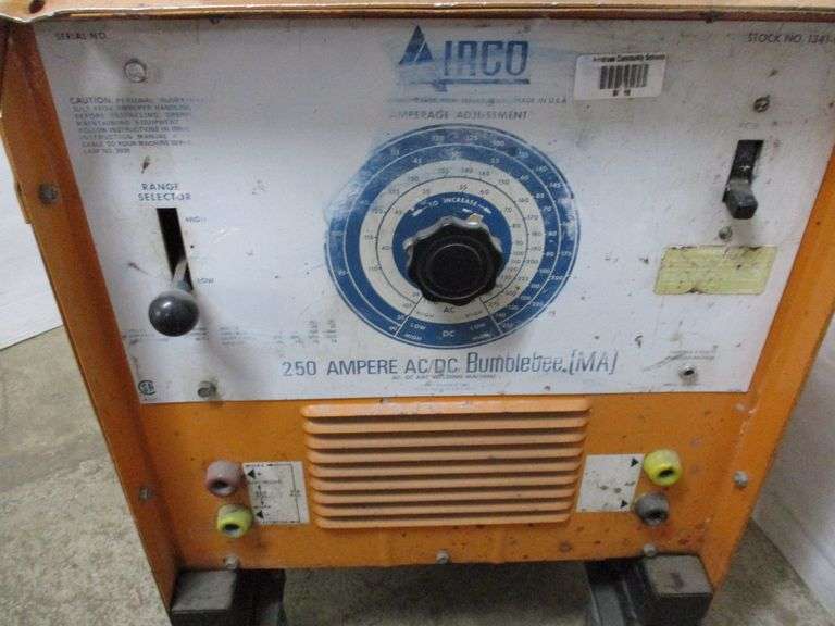 AIRCO 250 AMP AC/DC 1 phase, stock No. 1341-0266, works - Albrecht ...