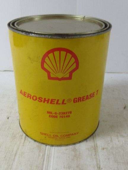 Shell Aeroshell Grease 7: 6.6 lb. can, never opened, as new - Albrecht ...