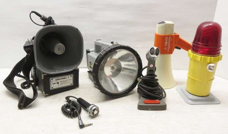 Colonel 7 Auctioneer Portable PA System Speaker, works, in good ...