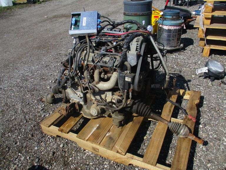 3800 Supercharged engine and transmission from a mid 90's Buick, has ...