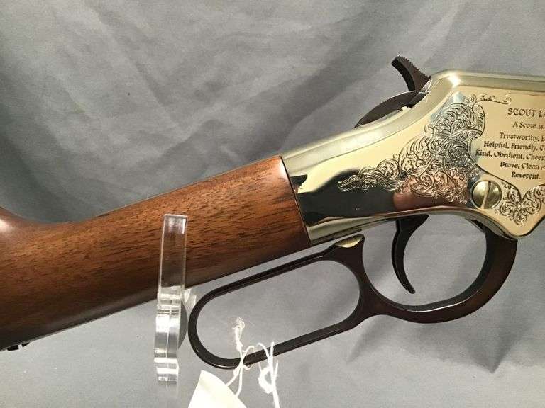 Henry Boy Scout Centennial Edition .22 S/L/LR Rifle - Albrecht Auction ...