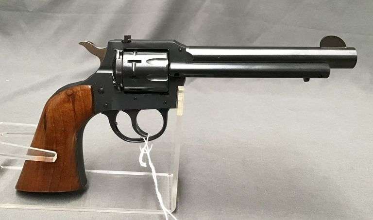 H&R Model 949 .22 Cal. 9-Shot Revolver, Wood Grips - Albrecht Auction ...