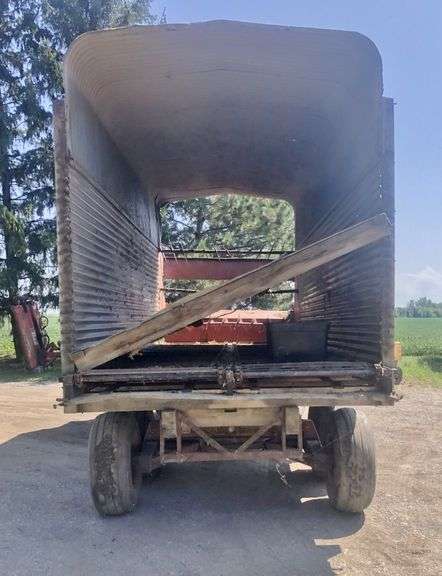 This item Selling ABSOLUTE! ~~~ Rex Forage Wagon, Good Running Gear and ...