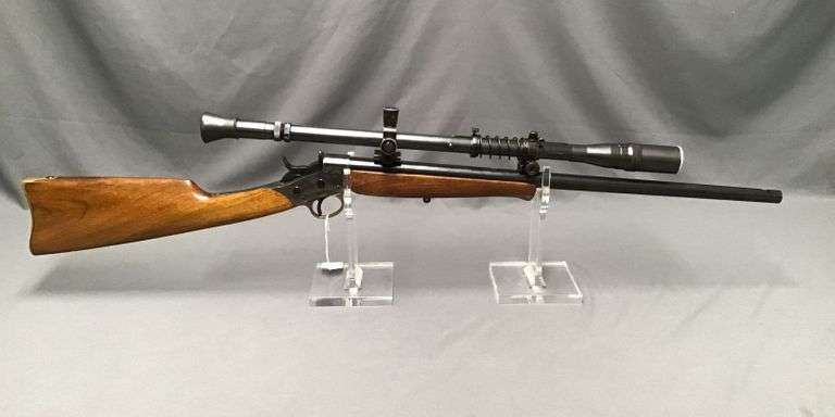 Remington Single-Shot Rolling Block, .22 Hornet, Custom Rifle, J ...