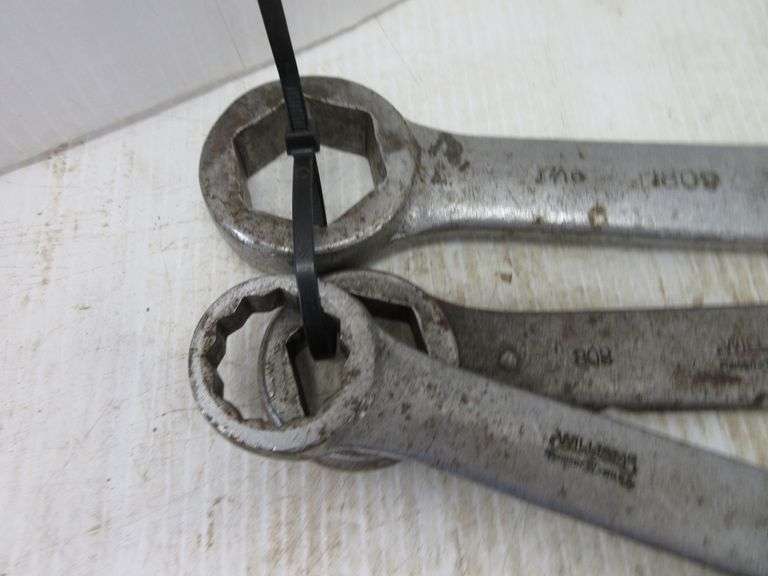 (3) "Knocker" box wrenches for using hammer to loosen or tighten; (2 ...