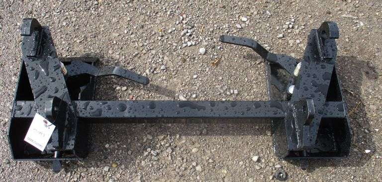 Skid steer quick release bucket/bracket for front end loader to skid ...
