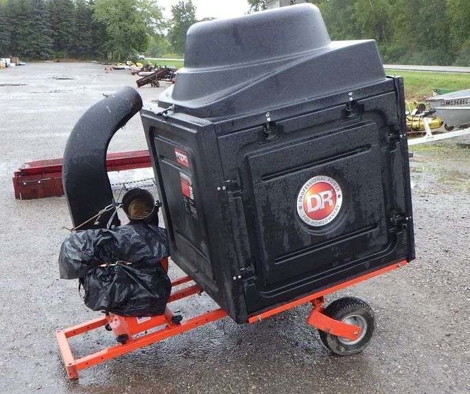 DR Leaf and Lawn vacuum, 8 HP, 40"W x 80"L, always started on first or ...