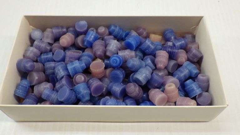 (2) Boxes of Excalibur Wax LTD pistol bullets, hard wax bullets that ...