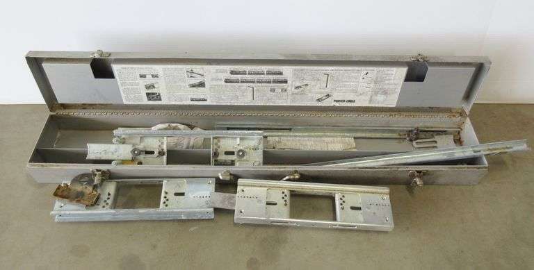 Porter Cable hinge butt template kit, works - Albrecht Auction Service