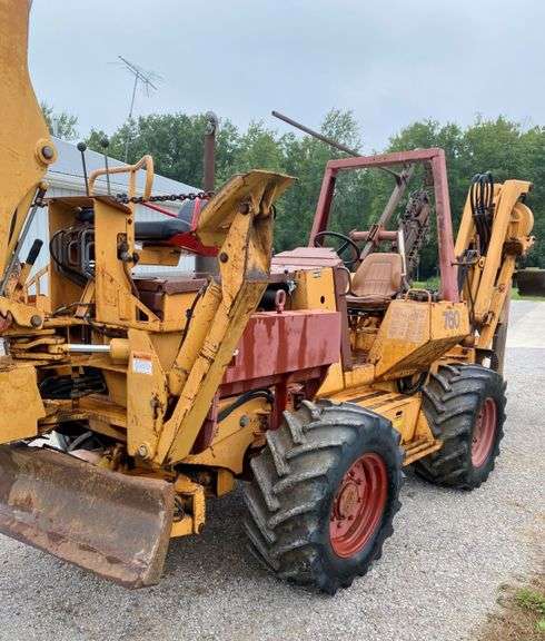 This item Selling ABSOLUTE! ~~~ Case 760 Trencher / Backhoe, 4-Wheel ...