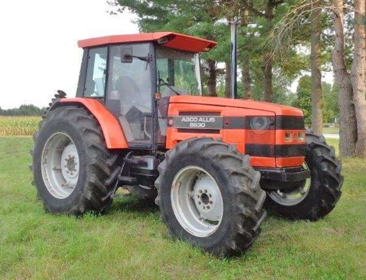 1993 Agco Allis 8630 4WD, (5897 Hours), 132 Engine, HP / 119 PTO HP ...