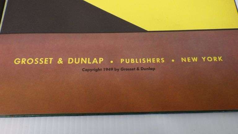 (4) 1950's The Big Book of Real, includes: 1- Locomotive, 1- Airplanes ...