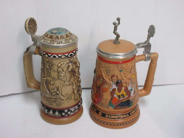Collectible Avon Steins, all numbered, includes: A Century of ...