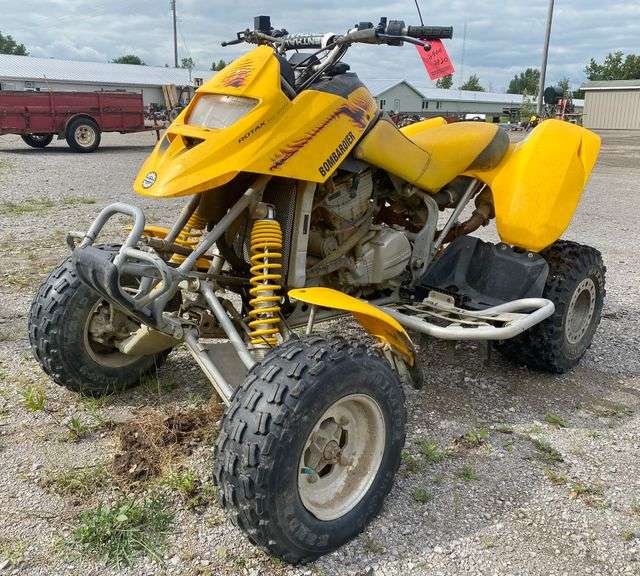 2001 Bombardier DS650 four-wheeler, VIN: 2BVBBC101V002784, needs new ...