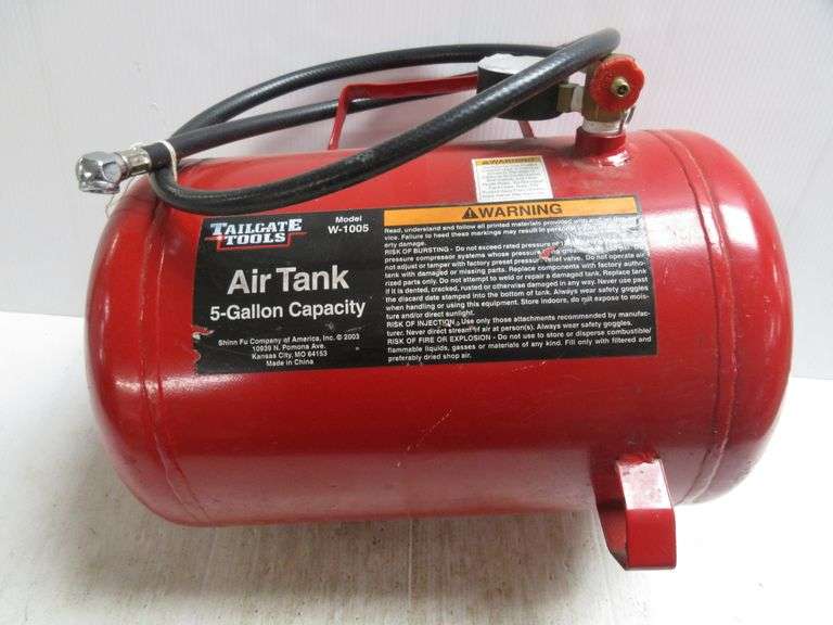 Tailgate Tools 5-Gallon air tank, excellent condition - Albrecht ...