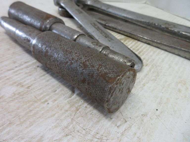 (3) "Knocker" box wrenches for using hammer to loosen or tighten; (2 ...