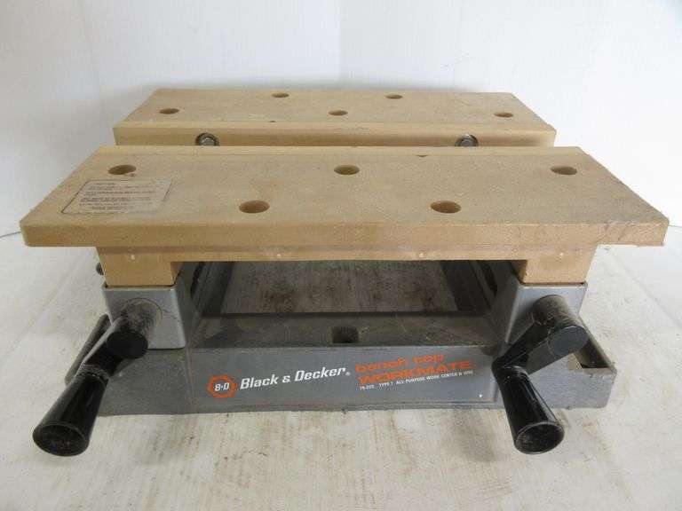 Black & Decker benchtop workmate, type 1 work center with vise ...