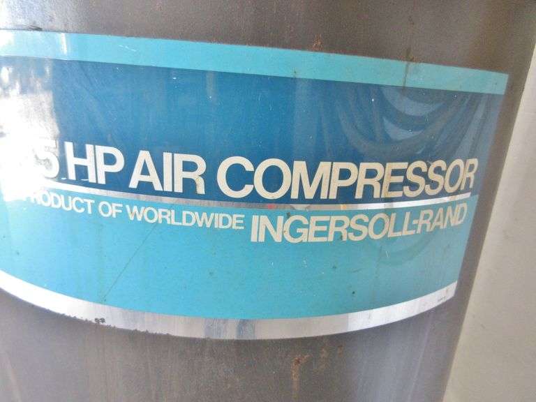 Ingersoll-Rand 4000 commercial air compressor, 5 HP, 60-gallon, 25 ...