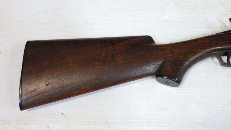 Antique Flobert single-shot rimfire, hexagon barrel, 41" overall, good ...