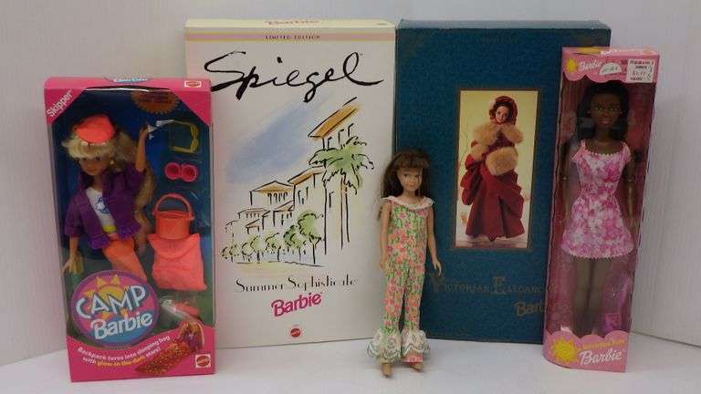 1999 Sunshine fun Barbie, NIB; 1995 Limited Edition spiegel summer ...